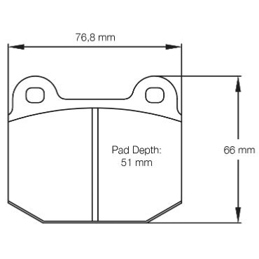 Plaquettes de frein AV/AR Ferodo DSUNO | D-TechRacing